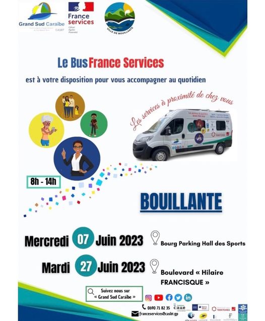 Le Bus France Service est à Bouillante - Communauté d'Agglomération ...